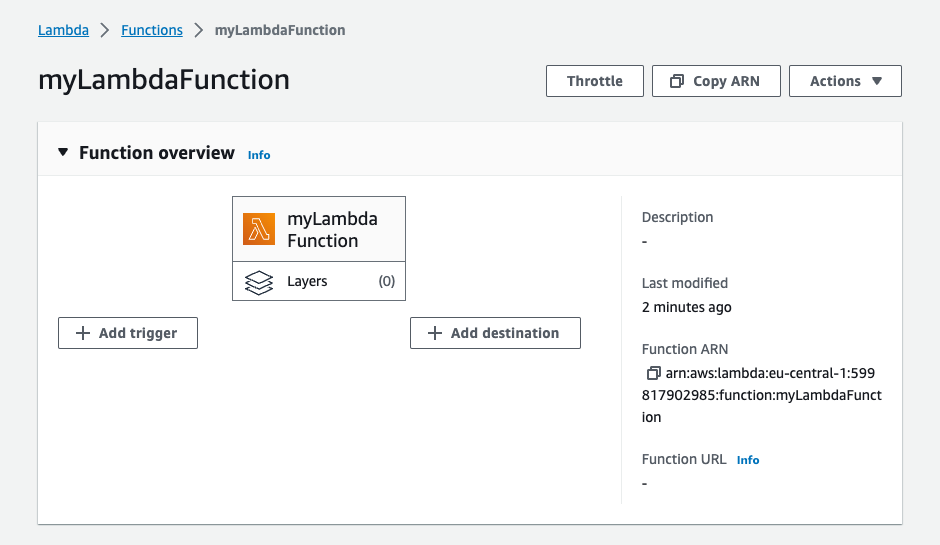 AWS Lambda Layer | Sentry for Python